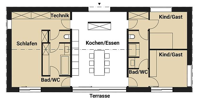 Das moderne Scheunenhaus - neues gesundes bauen